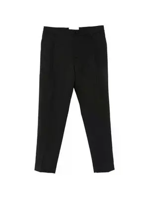 BE ABLE Pressed-crease Tailored Trousers - Black