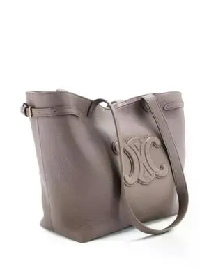Celine Anais Cabas Leather Small Tote Bag