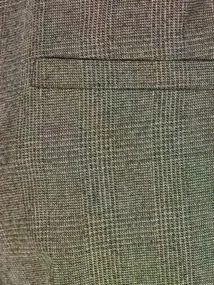 PANICALE Check-pattern Trousers