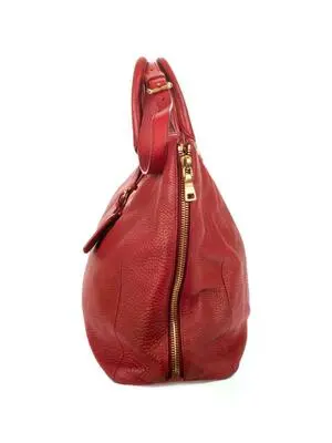 Prada Tall Vitello Daino Shopping Tote Bag