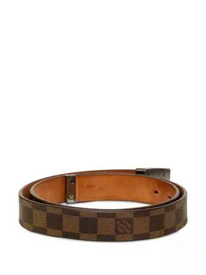 LOUIS VUITTON 2002 Damier Ebene Ceinture Belt