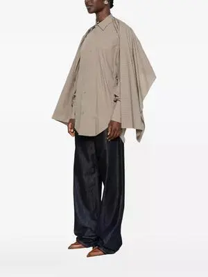 DARKPARK Georgia Check Draped Shirt