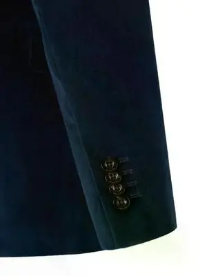 Boglioli Velvet Single-breasted Jacket