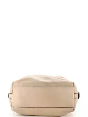 Givenchy Nightingale Waxed Leather Medium Satchel - Neutrals