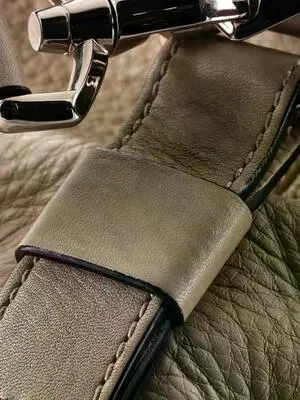 Givenchy Nightingale Waxed Leather Medium Satchel - Neutrals