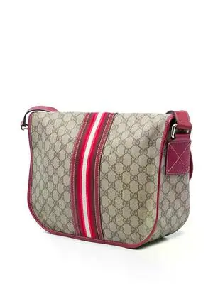 Gucci 2016-2026 Gg Supreme Web Crossbody Bag