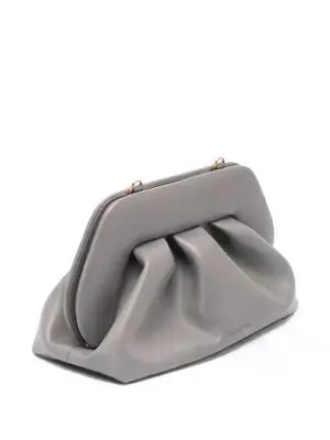 THEMOIRE Medium Bios Ruched Clutch Bag