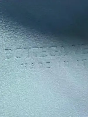 Bottega Veneta 2012-2026 Leather Bv Trine Angular Clutch Bag