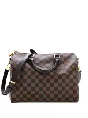 LOUIS VUITTON Speedy Bandouliere Bag Damier 30 Shoulder Bag - Brown