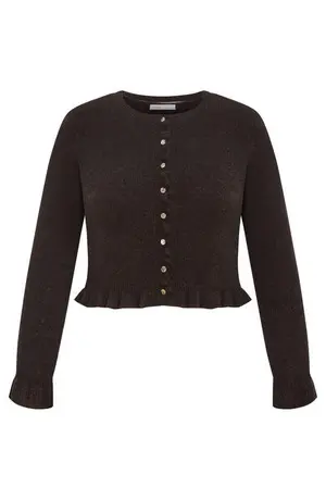 City Chic Florence Frill Cardigan