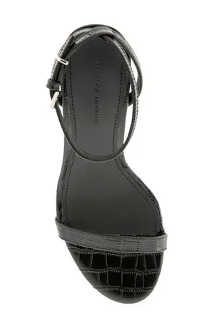 Rebecca Minkoff Justine Leather Ankle Strap Sandal