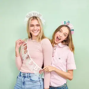 PACKED PARTY I Do Crew Novelty Headband Set Of 4