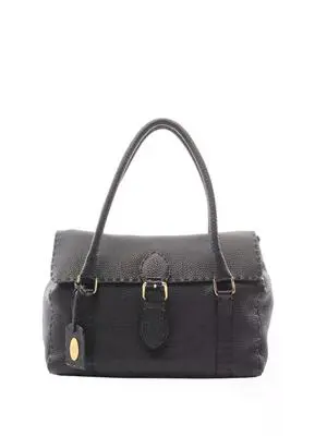 Fendi 2000-2010 Leather Selleria Linda Handbag