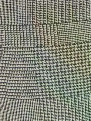 PENCE 1979 Check-pattern High-waisted Trousers