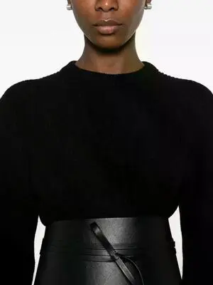 THELATEST Elodie Ribbed-knit Merino Sweater