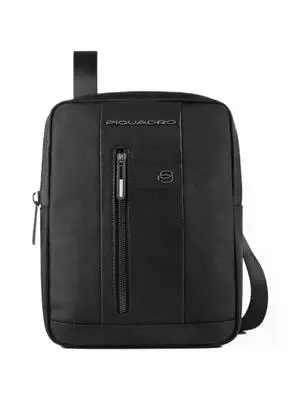 PIQUADRO Logo-plaque Panelled Messenger Bag