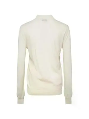 JIL SANDER Pleated Cashmere Sweater