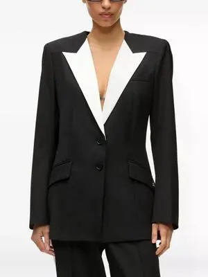 Karl Lagerfeld Contrast-lapel Blazer