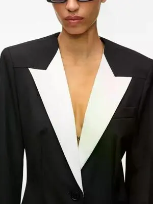 Karl Lagerfeld Contrast-lapel Blazer