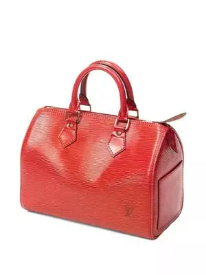 LOUIS VUITTON 25 Speedy Epi Tote Bag