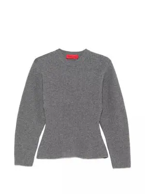 THELATEST Elodie Ribbed-knit Wool Sweater