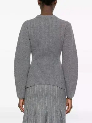 THELATEST Elodie Ribbed-knit Wool Sweater