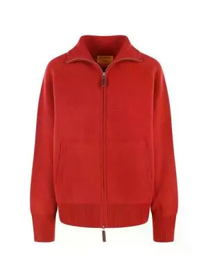 Guest In Residence Zip-up Raglan-sleeve Cardigan