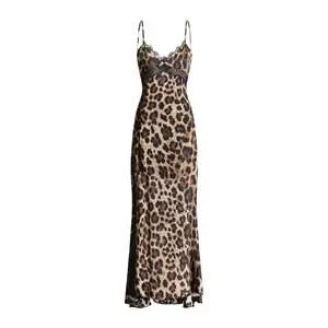 SCARLETT GASQUE Colette Maxi Dress Leopard