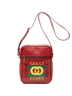 Gucci Small Logo Leather Cross Body Bag
