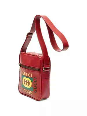 Gucci Small Logo Leather Cross Body Bag