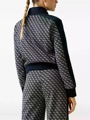 Guess Printed Logo Full-zip Sweater