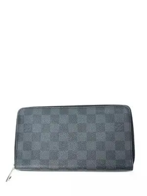 LOUIS VUITTON Zippy Damier Graphite Wallet - Grey