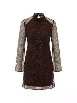 TWINSET Sequin-embellished Lace Dress