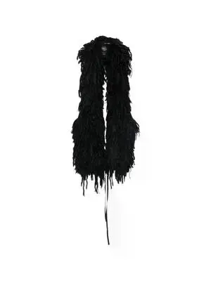 Isabel Benenato Fringed Scarf