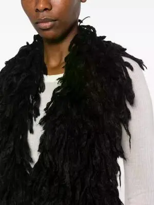 Isabel Benenato Fringed Scarf