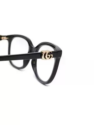 Gucci Logo Square-frame Glasses