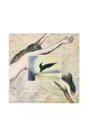 LEMAIRE X Roland Topor La Nuit 1972 Silk Scarf - Neutrals