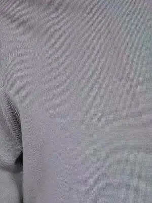 FILIPPO DE LAURENTIIS Round-neck Wool Sweater - Grey