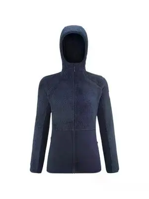PASCAL MILLET Chamonix High Loft Fleece Hoodie - Blue