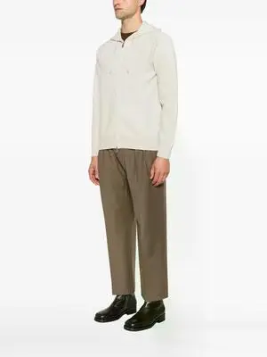 GRAN SASSO Zip-up Hooded Sweater