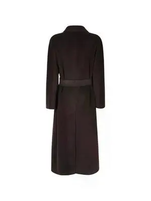 Tagliatore Double-breasted Belted Coat