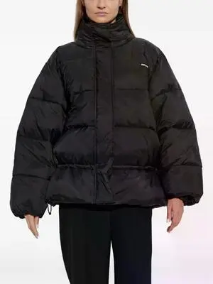 ROTATE BY BIRGER CHRISTENSEN Quilted Stand-up Collar Jacket