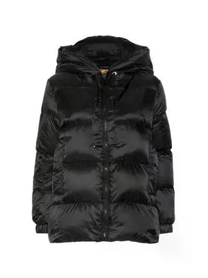 Max Mara Roomy Puffer Jacket In Water-repellent Plain-weave Fabric - Black