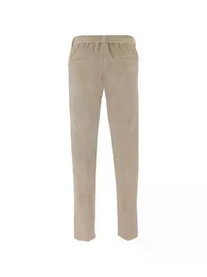 Tagliatore Ribbed Cotton-velvet Trousers