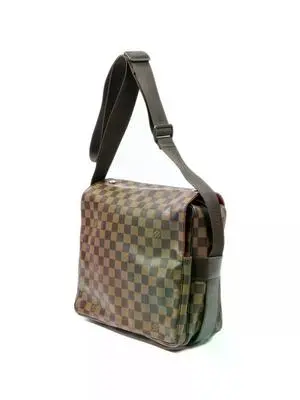 LOUIS VUITTON Naviglio Damier Ebene Foldover-top Cross Body Bag