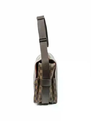 LOUIS VUITTON Naviglio Damier Ebene Foldover-top Cross Body Bag