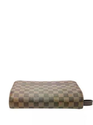 LOUIS VUITTON Saint Louis Zip-fastening Clutch Bag