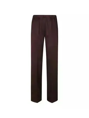 Antonelli Firenze Elasticated Wide-leg Trousers - Red