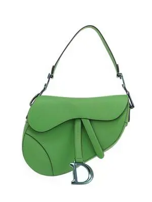 Dior 2020's Saddle Grained Leather Shoulder Bag