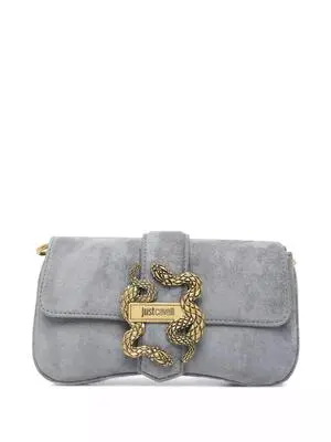 Just Cavalli Snake-plaque Cross Body Bag - Grey